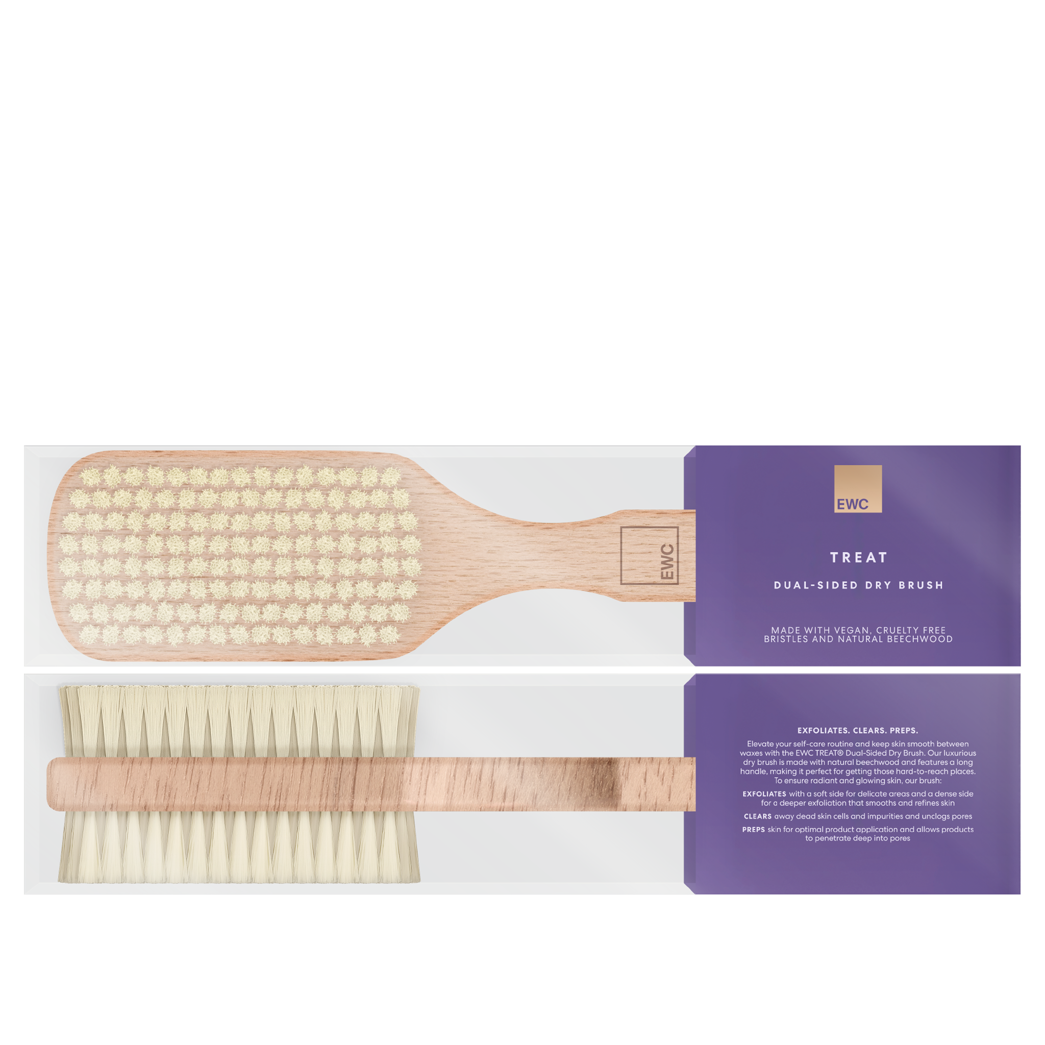 Dual-Sided Dry Brush – European Wax Center
